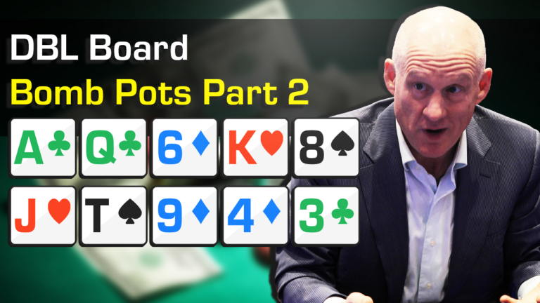 Three Tips to Crush Double Board PLO Bomb Pots – Part 2